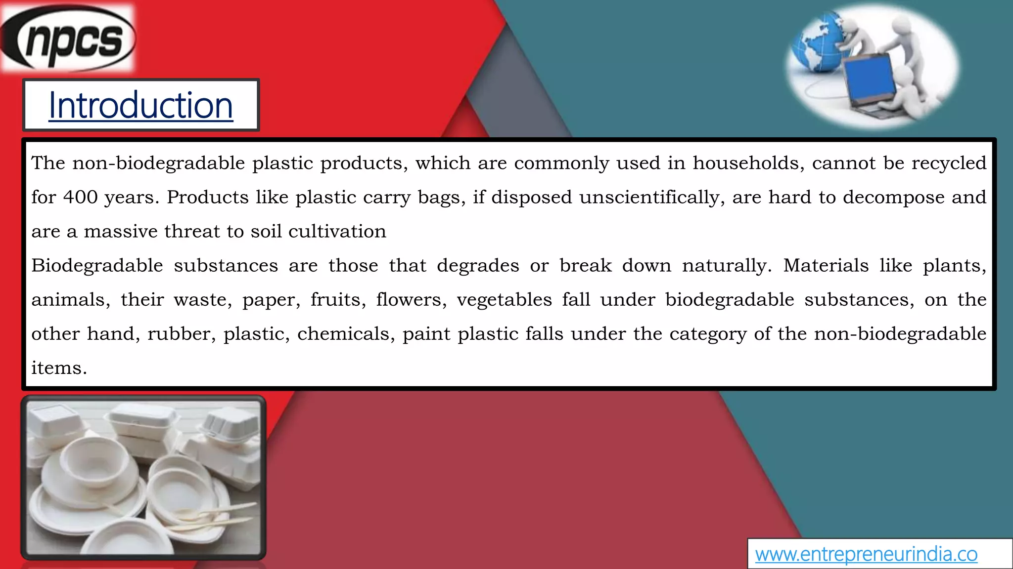 Bio based and biodegradable plastics production | PPTX Bio based and biodegradable plastics production | PPTX