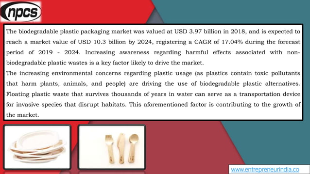 Bio based and biodegradable plastics production | PPTX | Agriculture ...