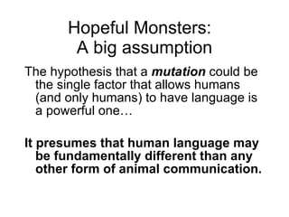 Bio Basis Of Language | PPT
