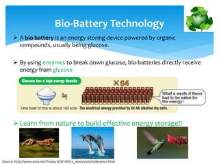 Biz Model for Bio-Batteries | PPT