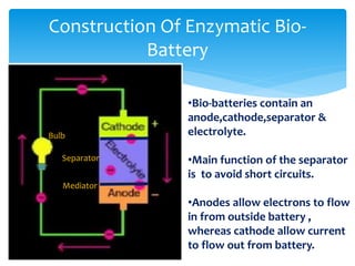 Bio batteries | PPTX