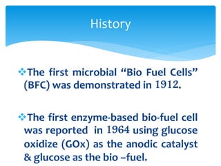 Bio batteries | PPTX