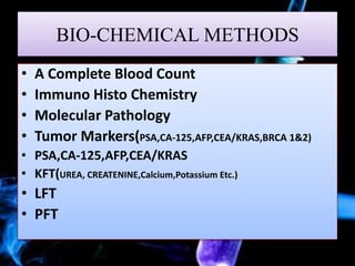 Bio chemical methods | PPTX