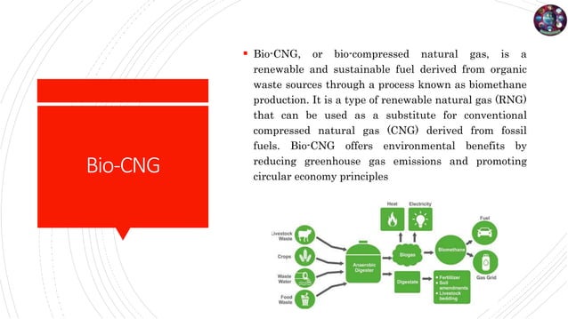 Bio - CNG - a sustainable energy solution | PPTX | Science