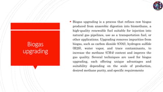 Bio - CNG - a sustainable energy solution | PPTX