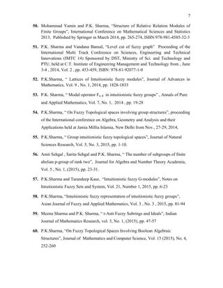 Bio data ( dr.p.k.sharma) as on april 2016 | DOC