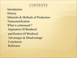 Bio diesel | PPT