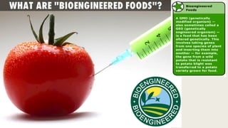 Bio engineered-foods | PPT