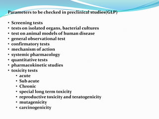 introduction Bio ethics and preclinical and clinical trial by srota ...