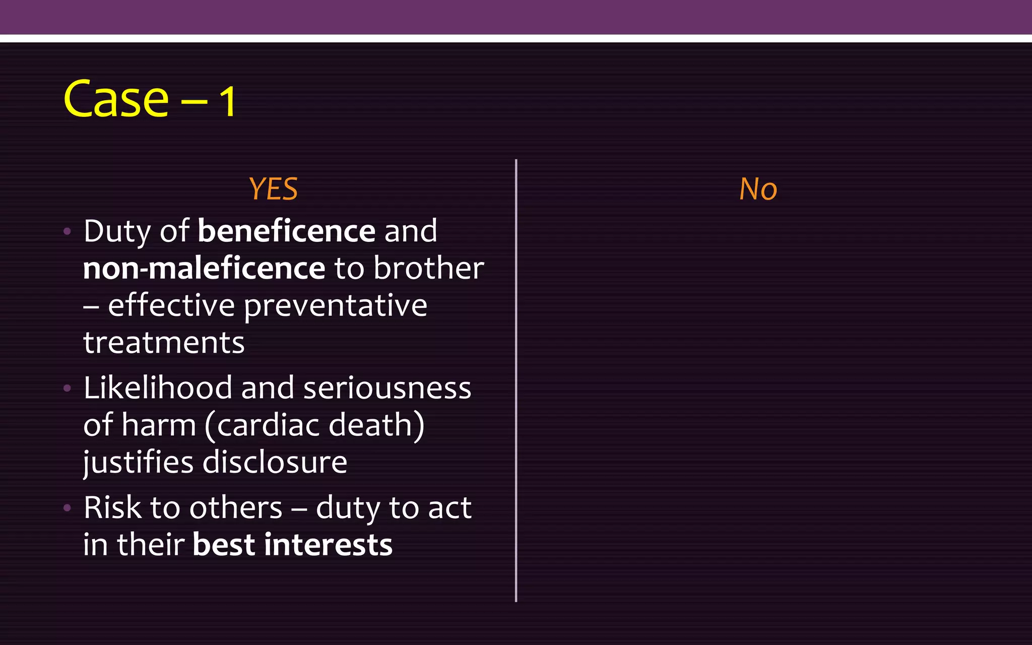 Bio ethics - Beneficence & Non-maleficence | PPTX