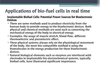 Bio fuel cells | PDF