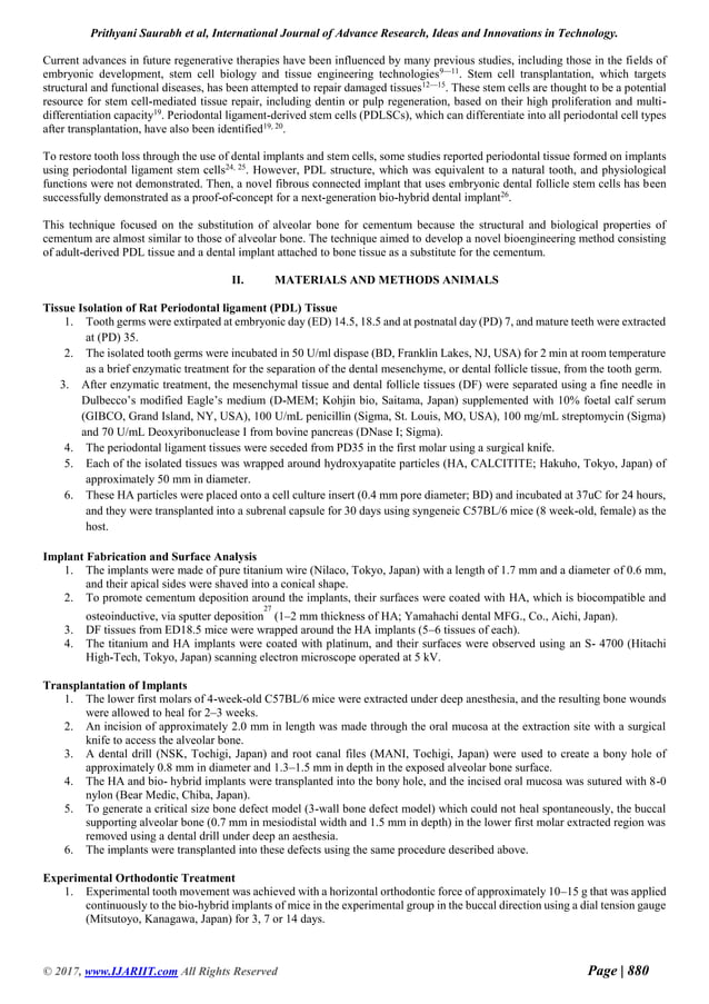 Bio Hybrid The Next Gen Implant Pdf