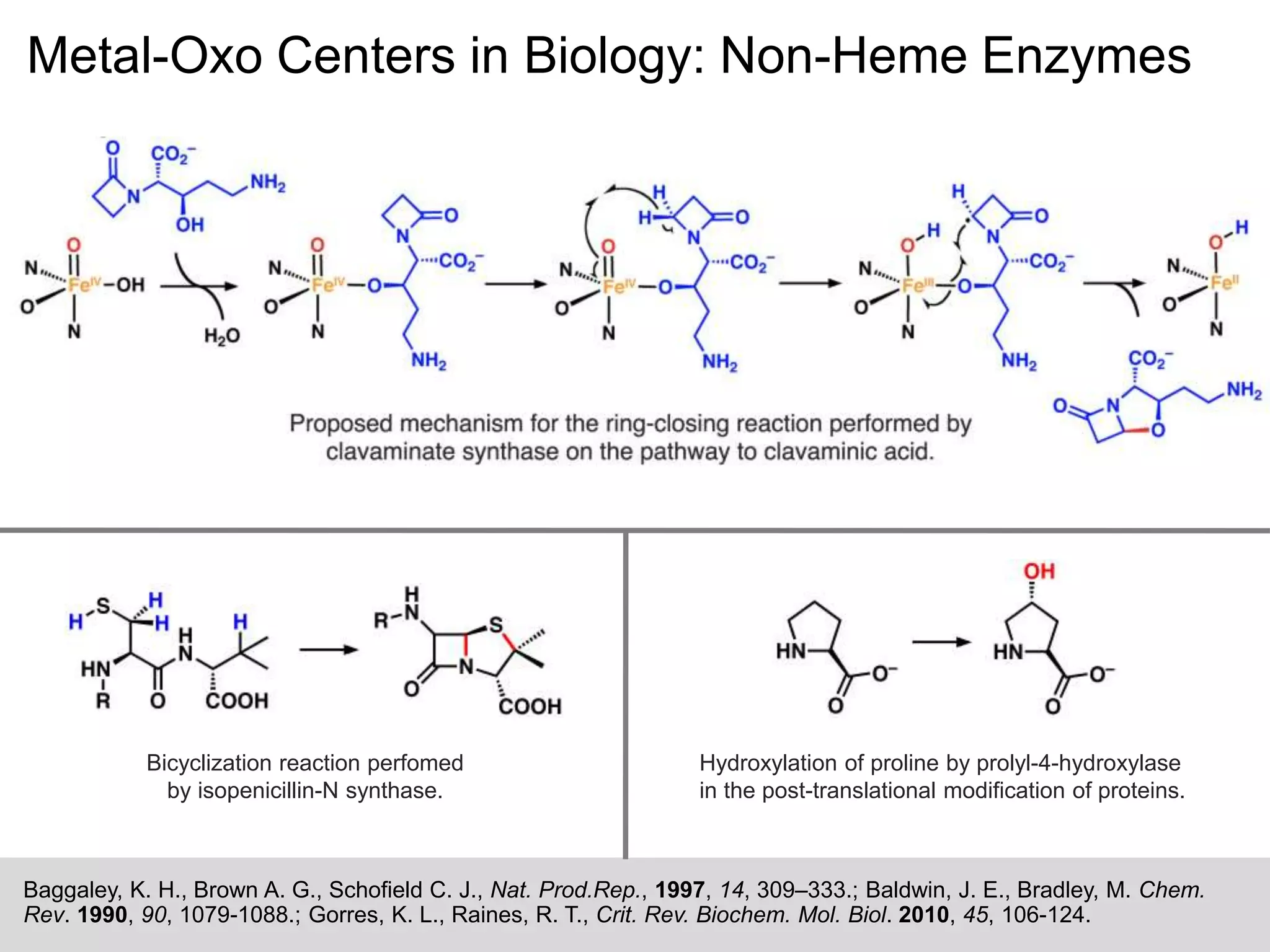 Bio inspired metal-oxo catalysts for c–h bond functionalization | PPTX