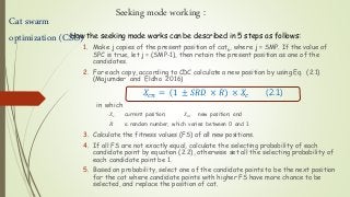 Bio-Inspired Techniques(Cat Swarm Optimization).pptx