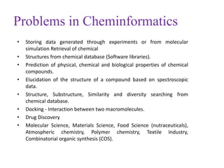 Bio inspiring computing and its application in cheminformatics | PPTX