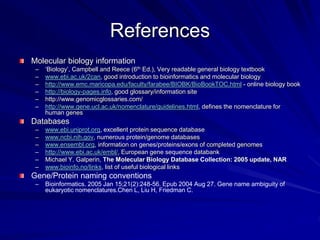 introduction to molecular biology for BS | PPT