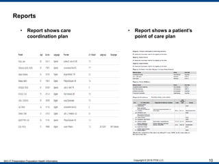 Population Health Informatics | PDF