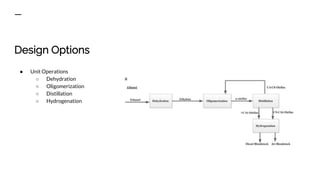 Bio jet fuel synthesis | PPTX
