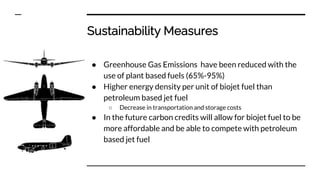 Bio jet fuel synthesis | PPTX
