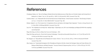 Bio jet fuel synthesis | PPTX