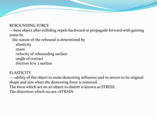 Bio mechanics | PPTX | Physics | Science