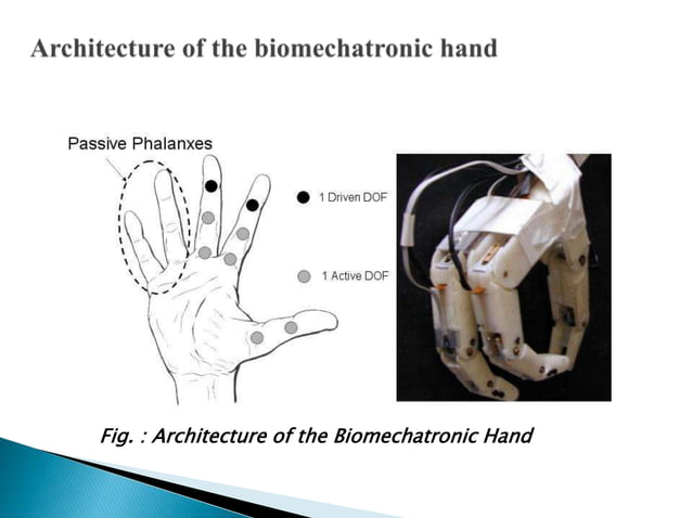 Biomechatronic-hand | PPTX