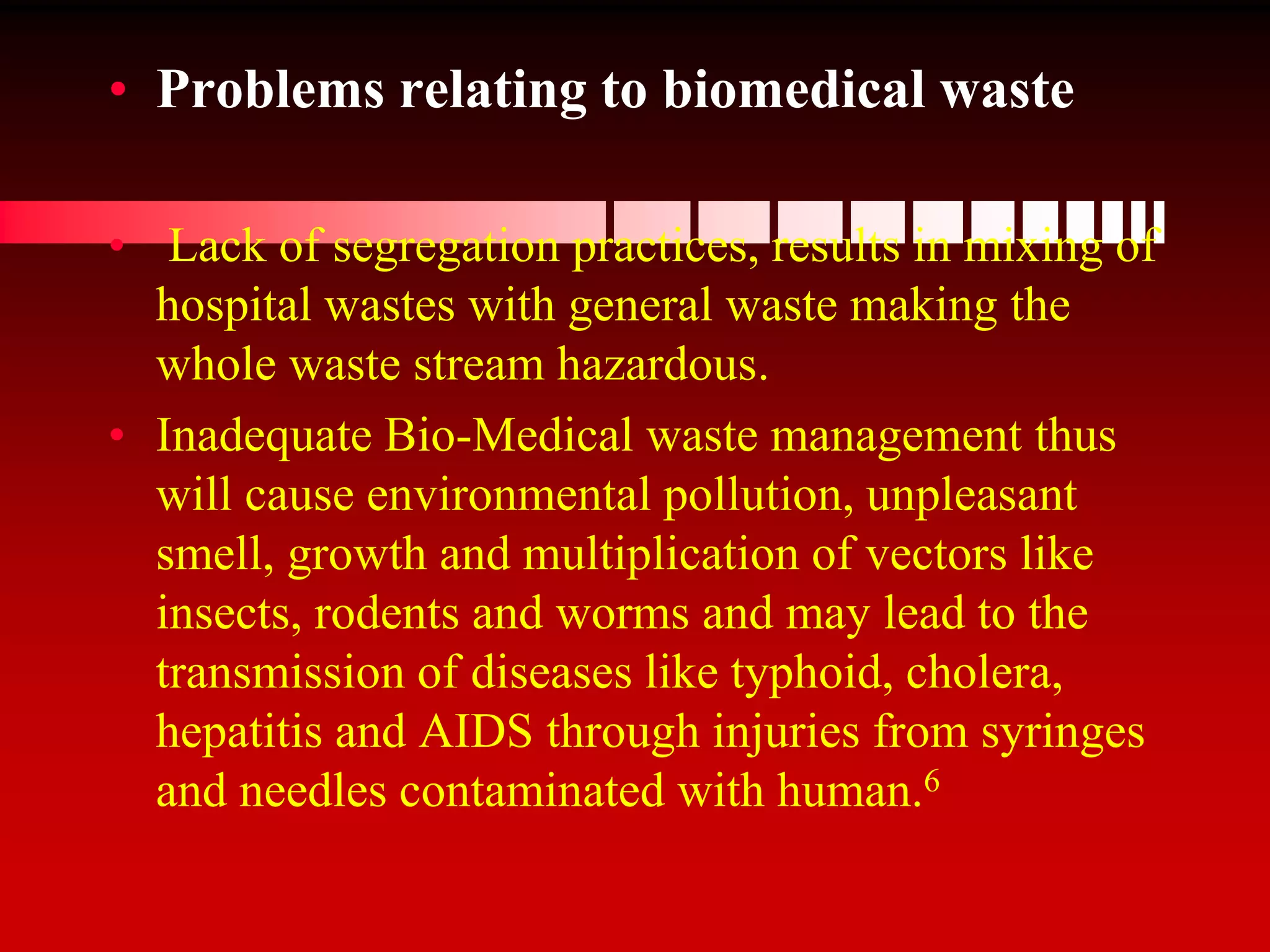 Bio medical waste management | PPTX