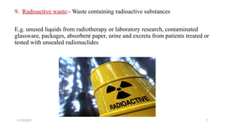 BIO-MEDICAL WASTE MANAGEMENT AND SEGREGATION | PPTX