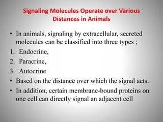 Molecular interaction, Regulation and Signalling receptors and vesicles ...