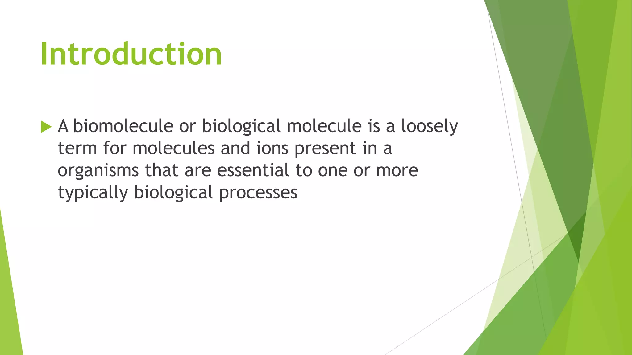 Bio molecules by sohail | PPTX