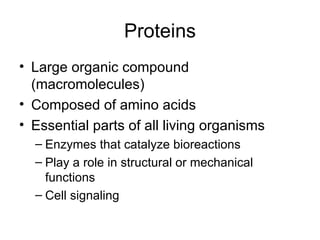 Biomolecules I | PPT