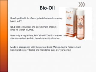 Bio Oil - Situational Analysis | PPTX