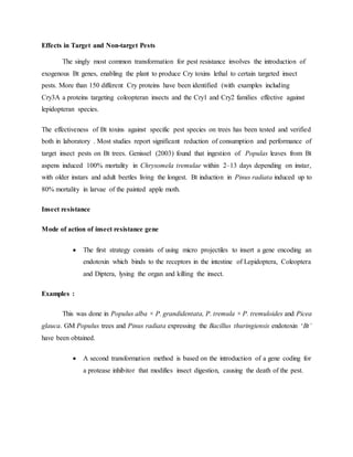 Biotechnology in forestry | PDF