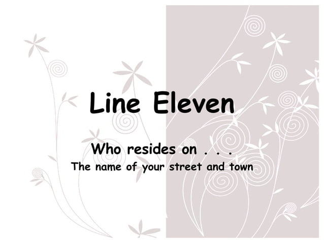 Bio Poem Intro and Directions | PPT | Celebrity Families | Pop Culture