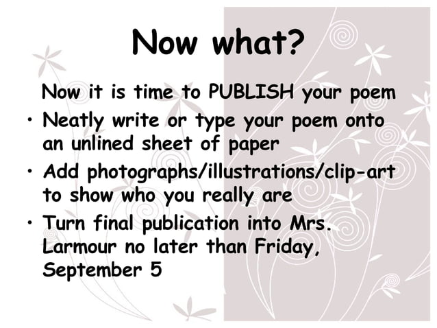 Bio Poem Intro and Directions | PPT | Celebrity Families | Pop Culture