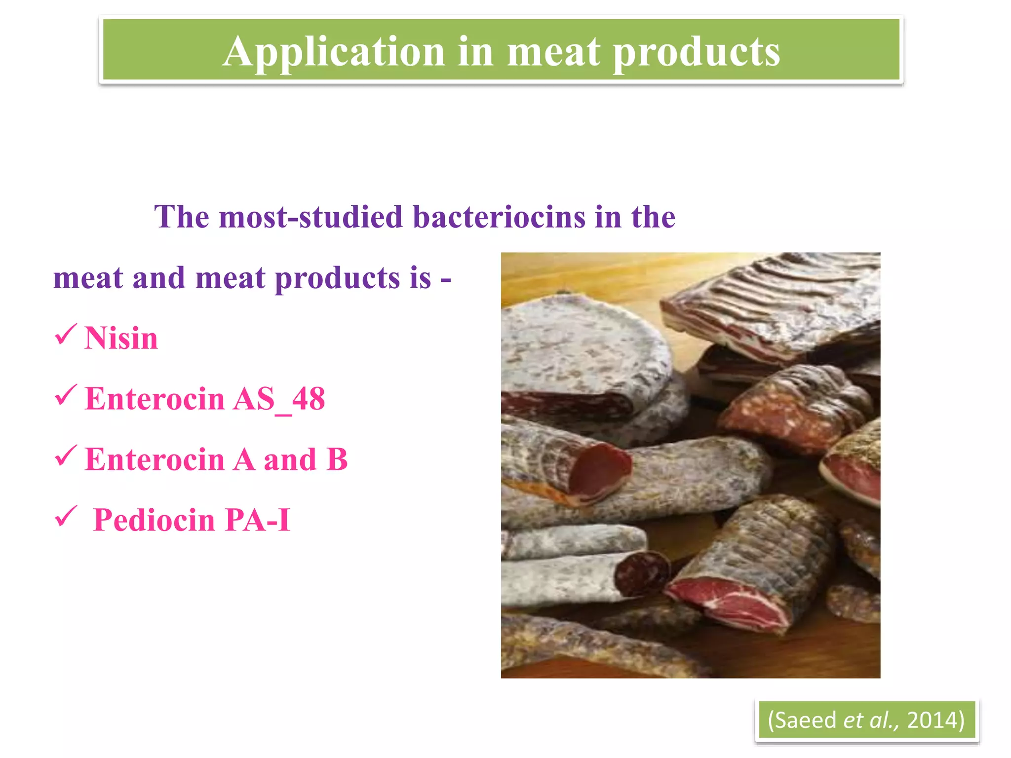 Bio preservation of Meat and Meat products | PPTX