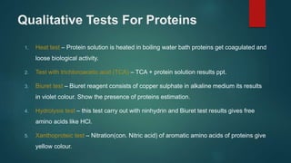 Proteins, Amino acids and Polypeptides | PPT