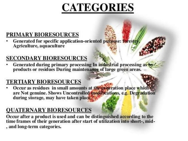 Bio resources | PPTX