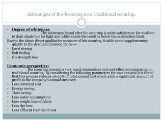 Bio scouring | PPTX