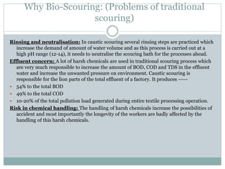 Bio scouring | PPTX