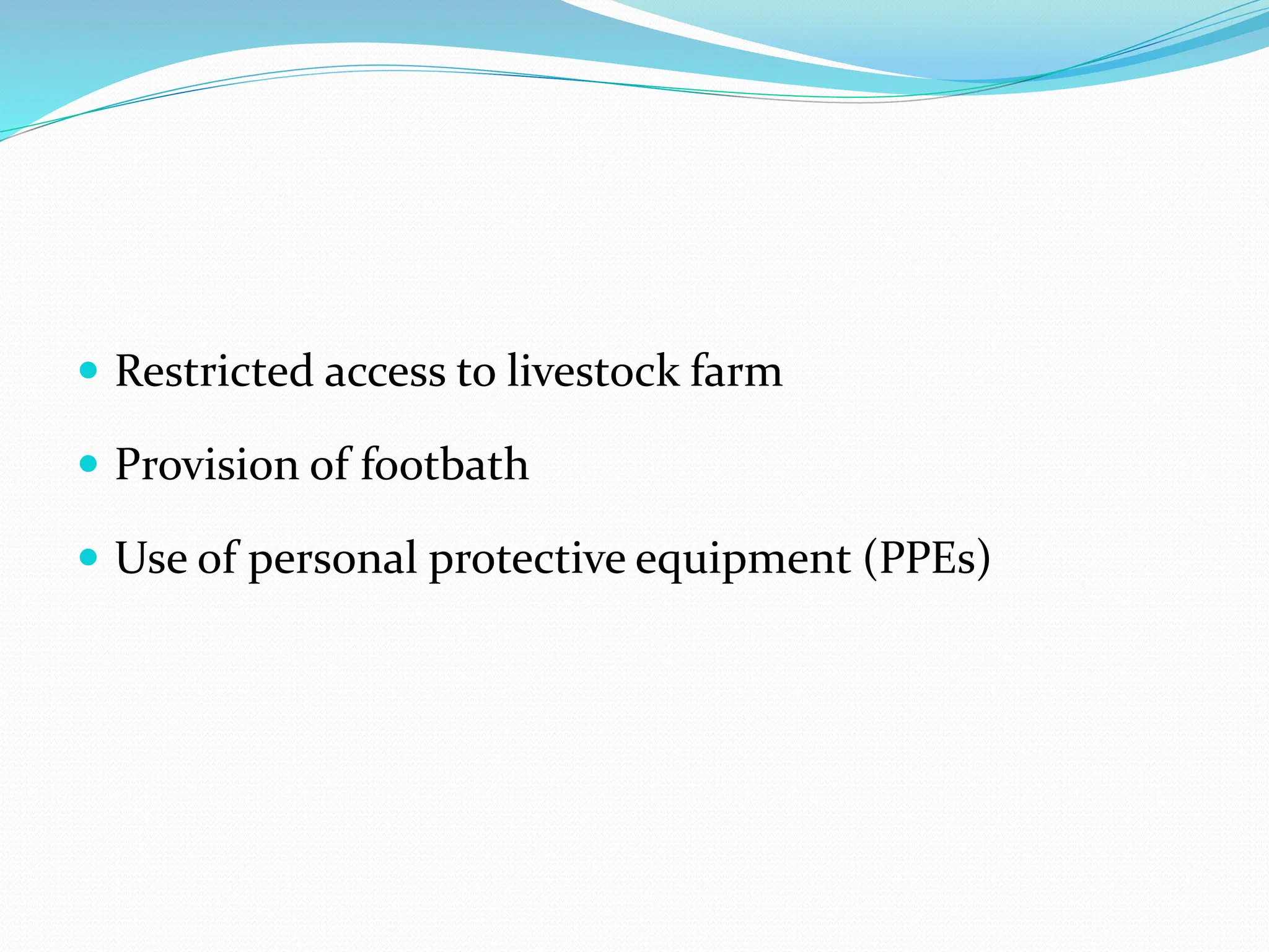 BIOSECURITY MEASURES OF DAIRY FARM MANAGEMENT | PDF
