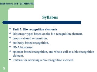 Bio-Sensors_IoT first unit of syllabus.pptx