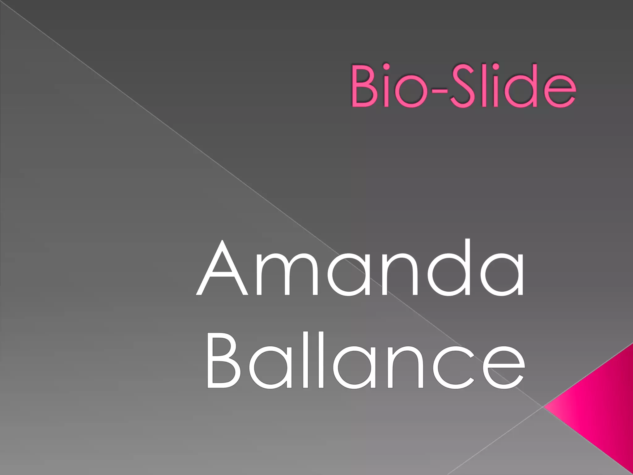 Bio Slide | PPT