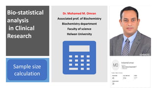 Bio statistical analysis in clinical research | PPTX