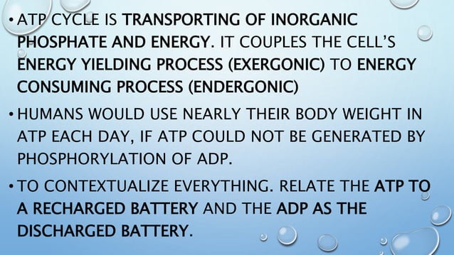 General Biology Q2- Module 1 ATP and ADP | PPTX | Chemistry | Science