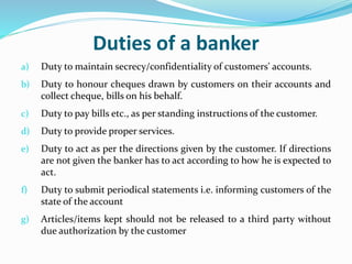 Banker & Cuctomer Relationship | PPTX