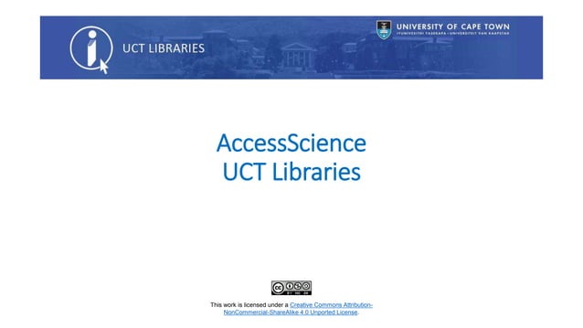 AccessScience - McGraw Hill Education online reference | PPTX