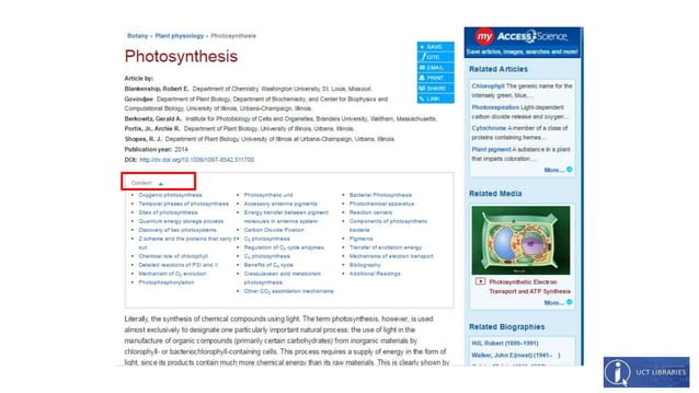 AccessScience - McGraw Hill Education online reference | PPTX