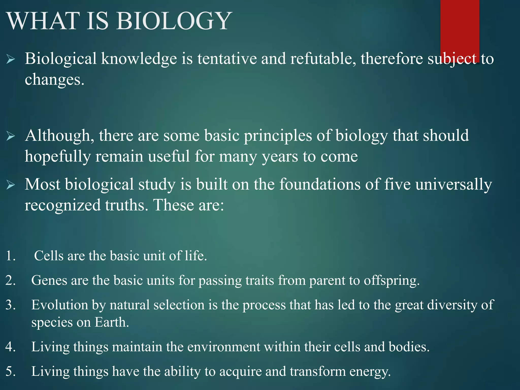 General Biology 1 (BIO 1O1) 1 | PPTX