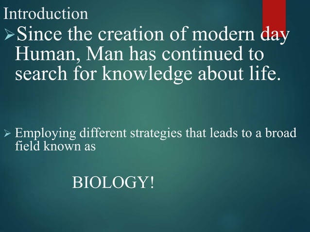 General Biology 1 (BIO 1O1) 1 | PPTX